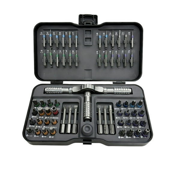 SIYTUAU 66 In 1 Magnetic Screwdriver Set With Detachable T Handle ...
