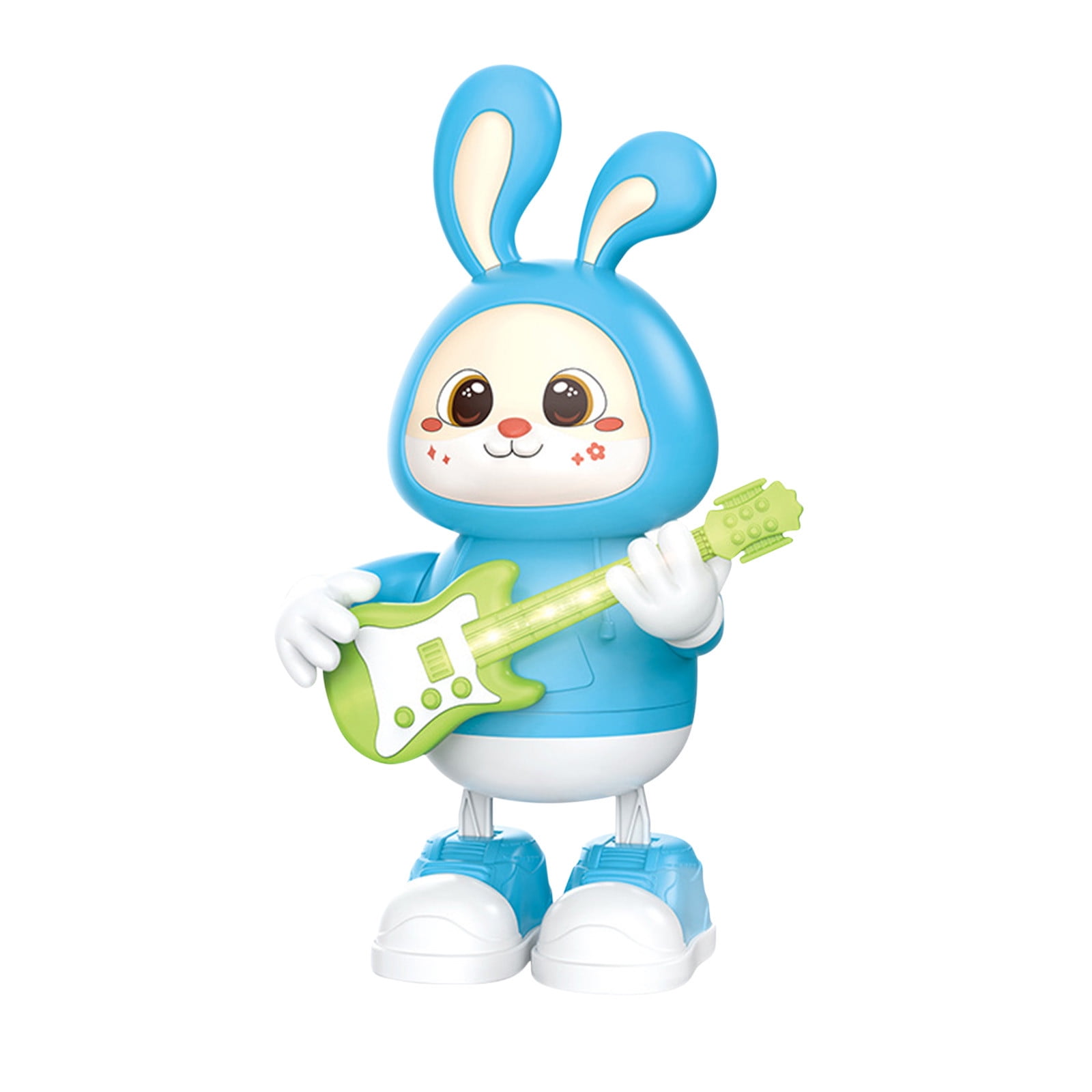 SIYTUAU Blue Children Music Dancing Toy With Lights Guitarist Figure ...