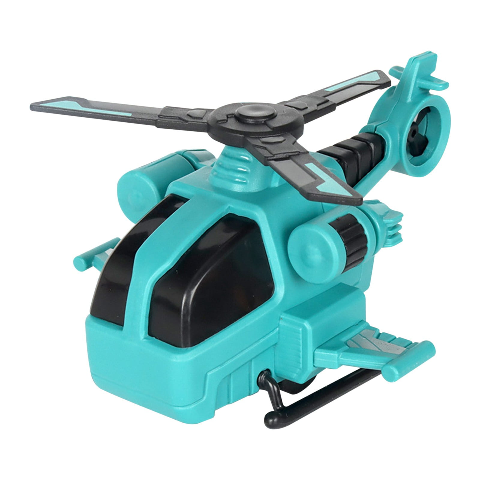 SIYTUAU Blue Inertia Friction Toy Vehicle For Children Simulation Bus ...