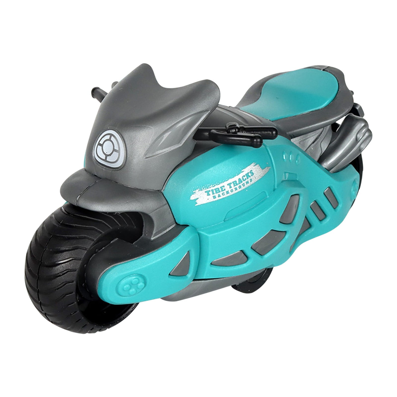 SIYTUAU Blue Inertia Friction Toy Vehicle For Kids Simulation Bus ...