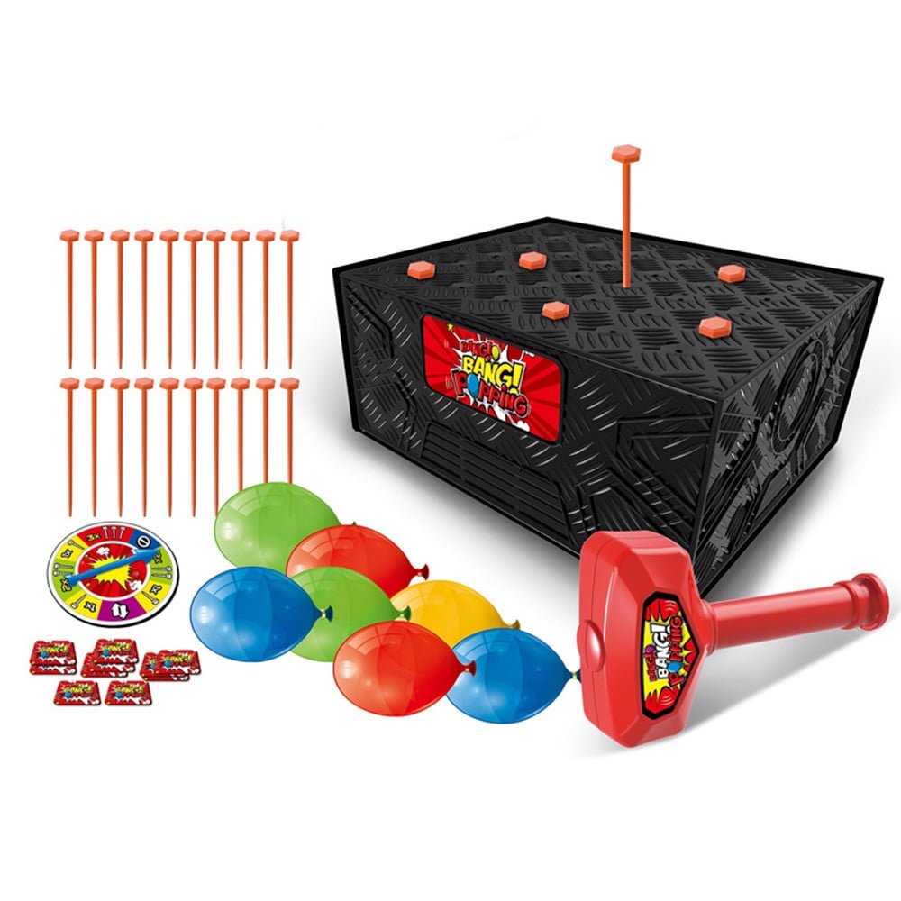 SIYTUAU Box Action Balloon Popping Game Family Party Activity Kids ...