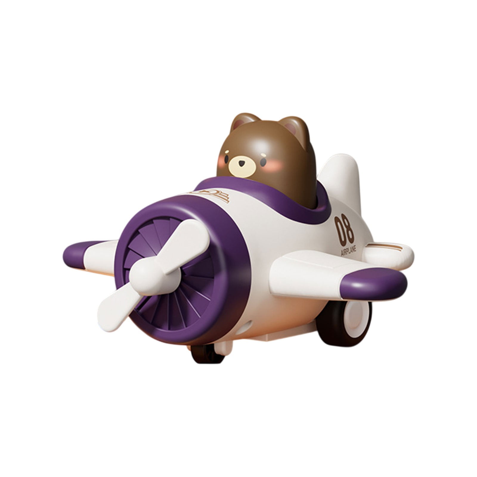 SIYTUAU Brown Bear Children Press Puzzle Pop Up Toy Animal Vehicles ...