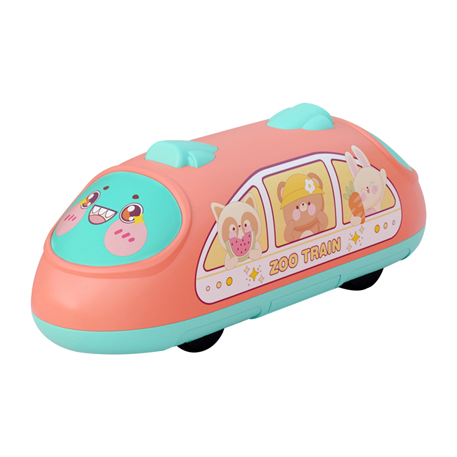 SIYTUAU Childrens Double Pull High Speed Rail Train Toy Train Emu Model ...