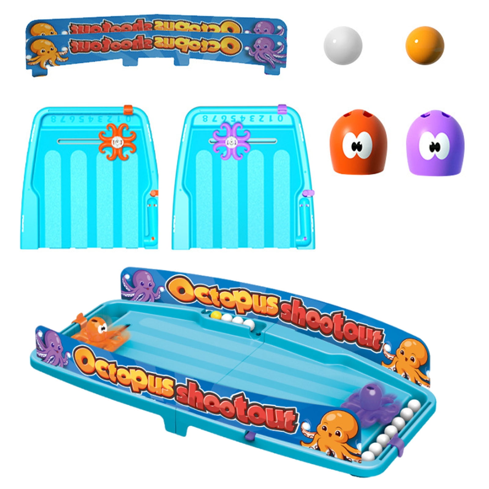 SIYTUAU Childrens Duel Catapult Game Interactive Family Board Octopus ...