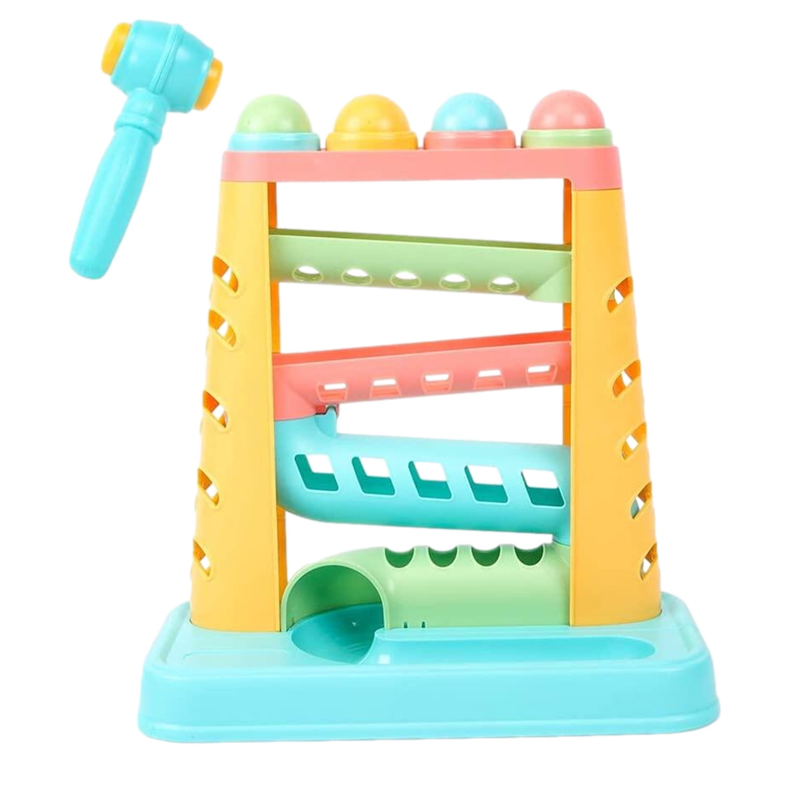 SIYTUAU Childrens Whack A Mole Game Toy Percussion Track Set With ...