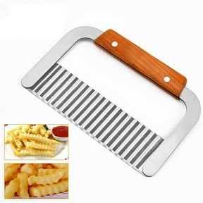 SUGARMOM 1pc Potato Lattice Cutter Crinkle Holder French Fry Cutter ...