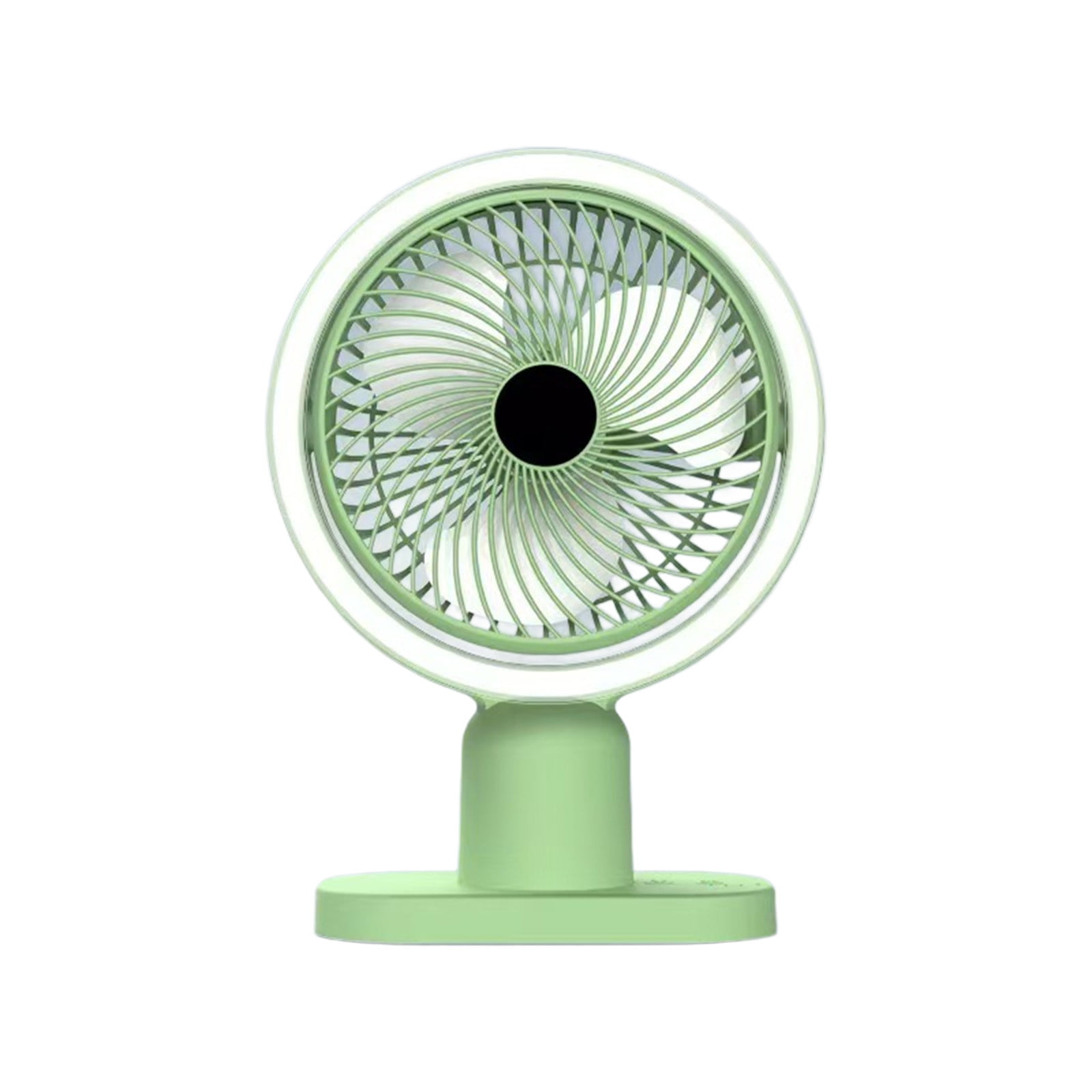SIYTUAU Desktop Mini Fan With Fill Light Wind Power Home Office Small ...