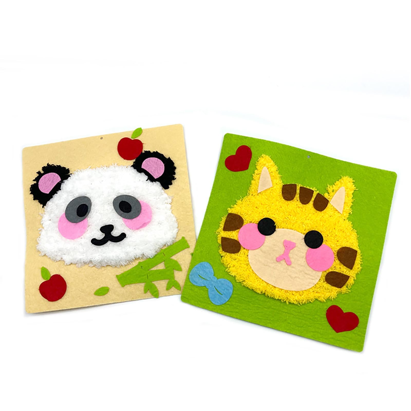 SIYTUAU Diy Embroidery Doll Sewing Kit For Kids Kitten Design Handcraft ...