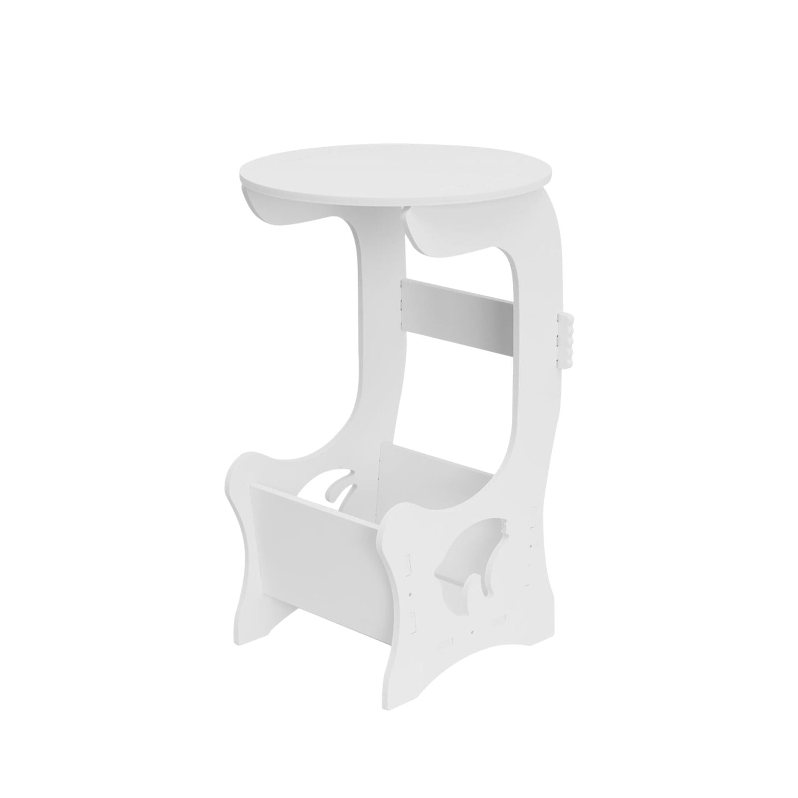 SIYTUAU Fish Shape Bedside Table Mini Cabinet For Storage Pvc Material ...