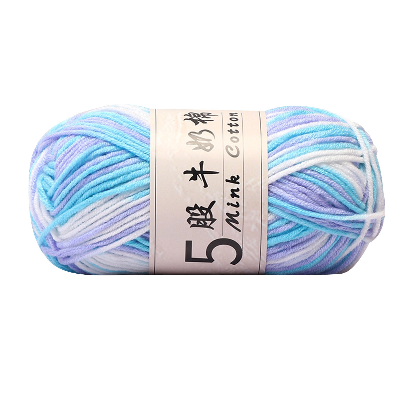 SIYTUAU Five Strands Milk Cotton Gradient Hand Woven Diy Doll Sections ...