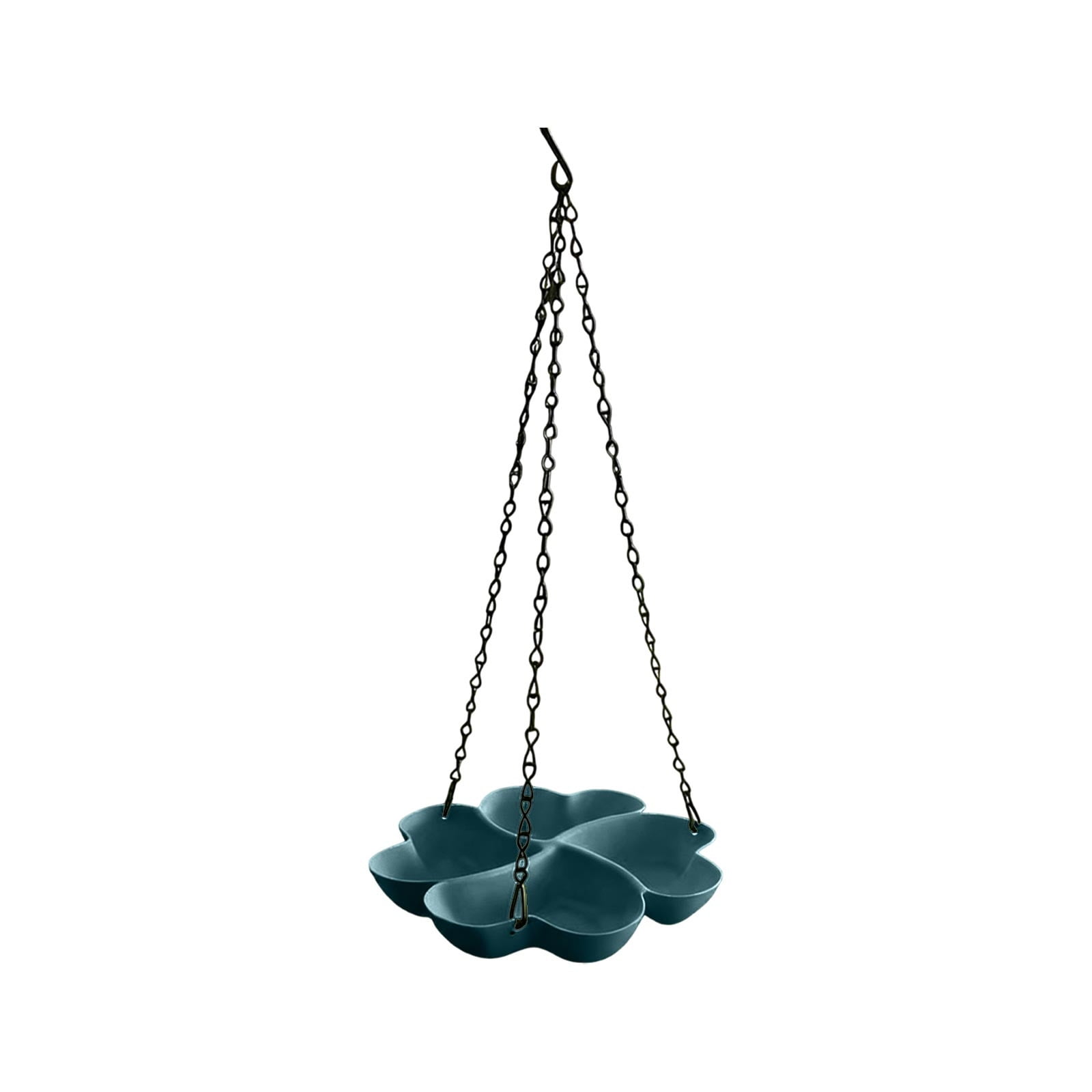 SIYTUAU Four Leaf Clover Shaped Bird Feeder Outdoor Hanging Double ...