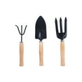 SIYTUAU Gardening Tool Set 3 Pieces Stainless Steel Hand Trowel Rake ...