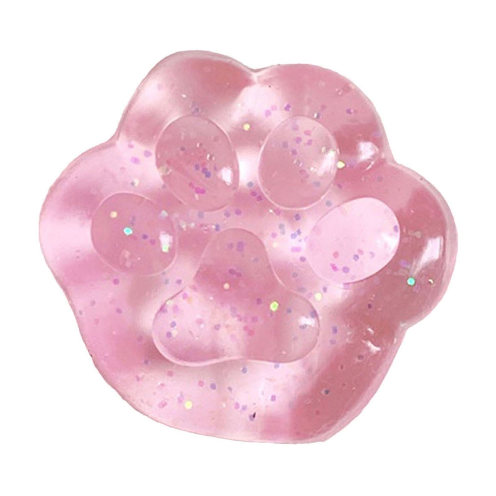 SIYTUAU Glitter Paw Fidget Toy Kneading Stress Relief Sensory Ball ...