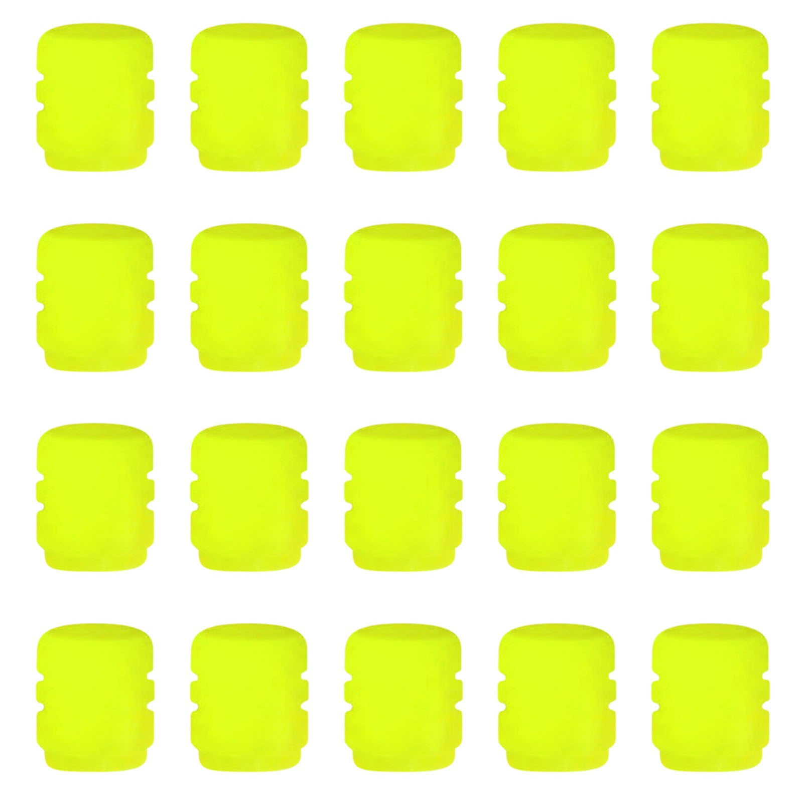 SIYTUAU Glow In The Dark Tire Caps Fluorescent Luminous Abs Material ...