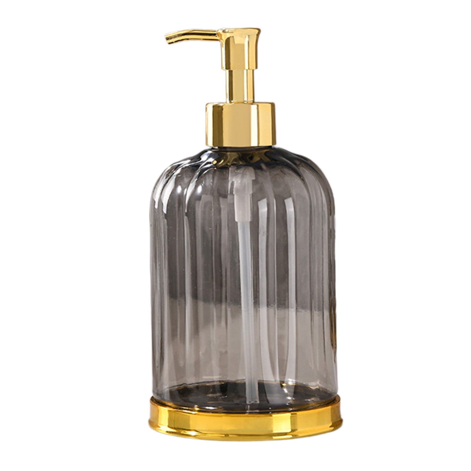 SIYTUAU Gray Hand Sanitizer Dispenser Bottle Vertical Lines 450Ml ...