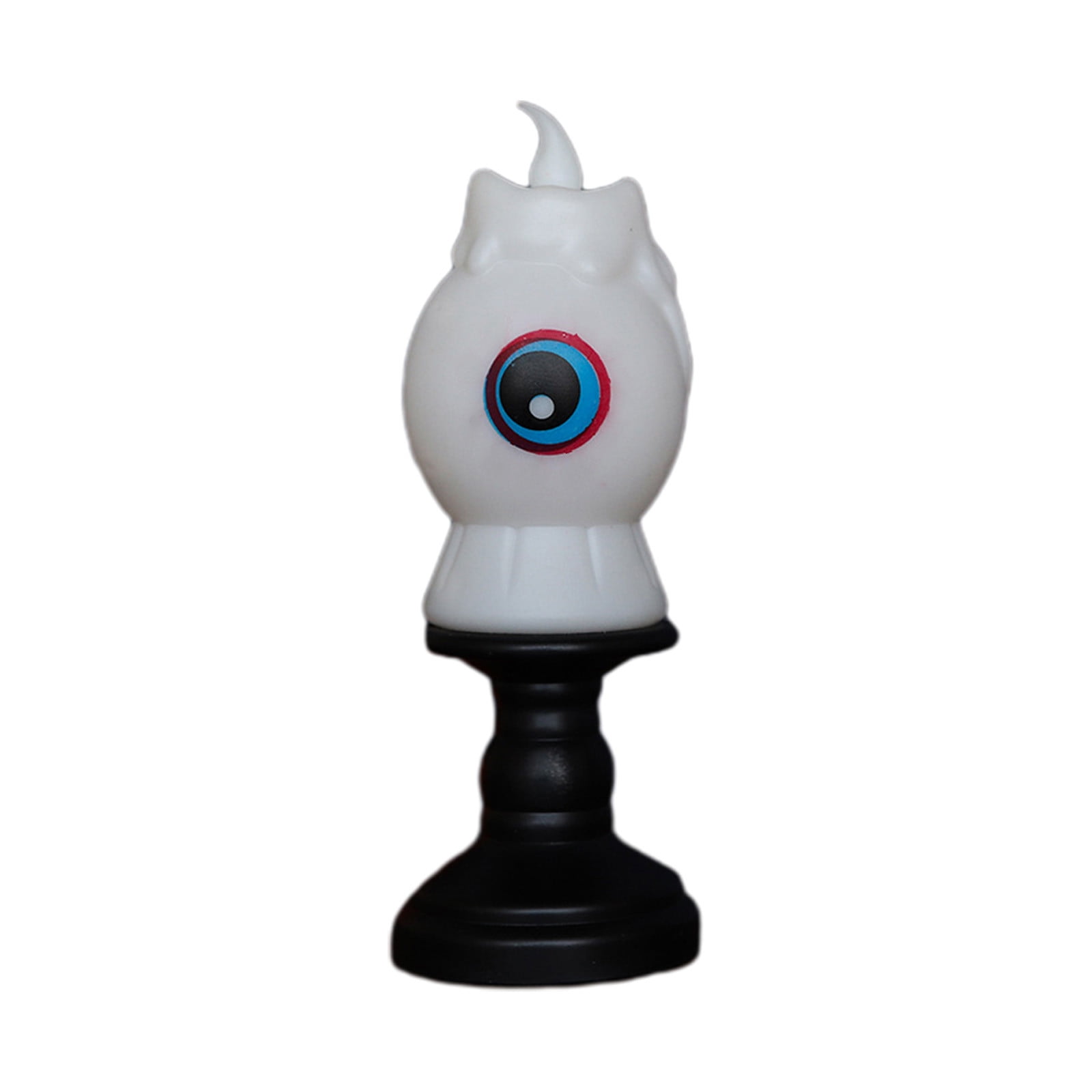 SIYTUAU Halloween Eyeball Candlestick Electronic Candle Light Colorful ...