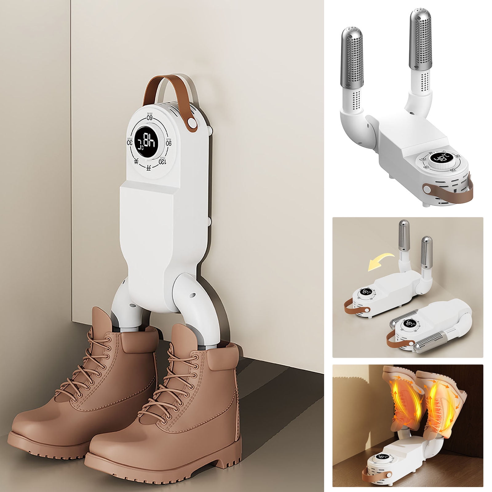 SIYTUAU Intelligent Shoe Dryer Dehumidifier Purple Light Sterilization ...
