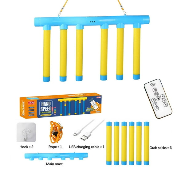 Reflex Challenge Game, Drop Stick Game, Hand Eye Coordination Training ...