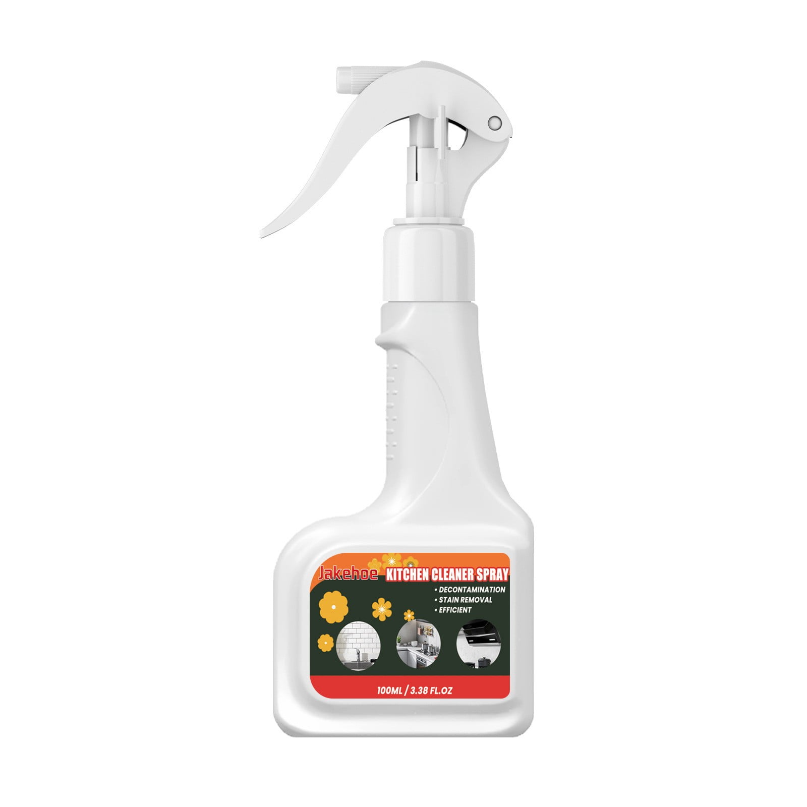 SIYTUAU Kitchen Oil Cleaner Degreaser 100Ml Range Hood Stove Top Wash ...