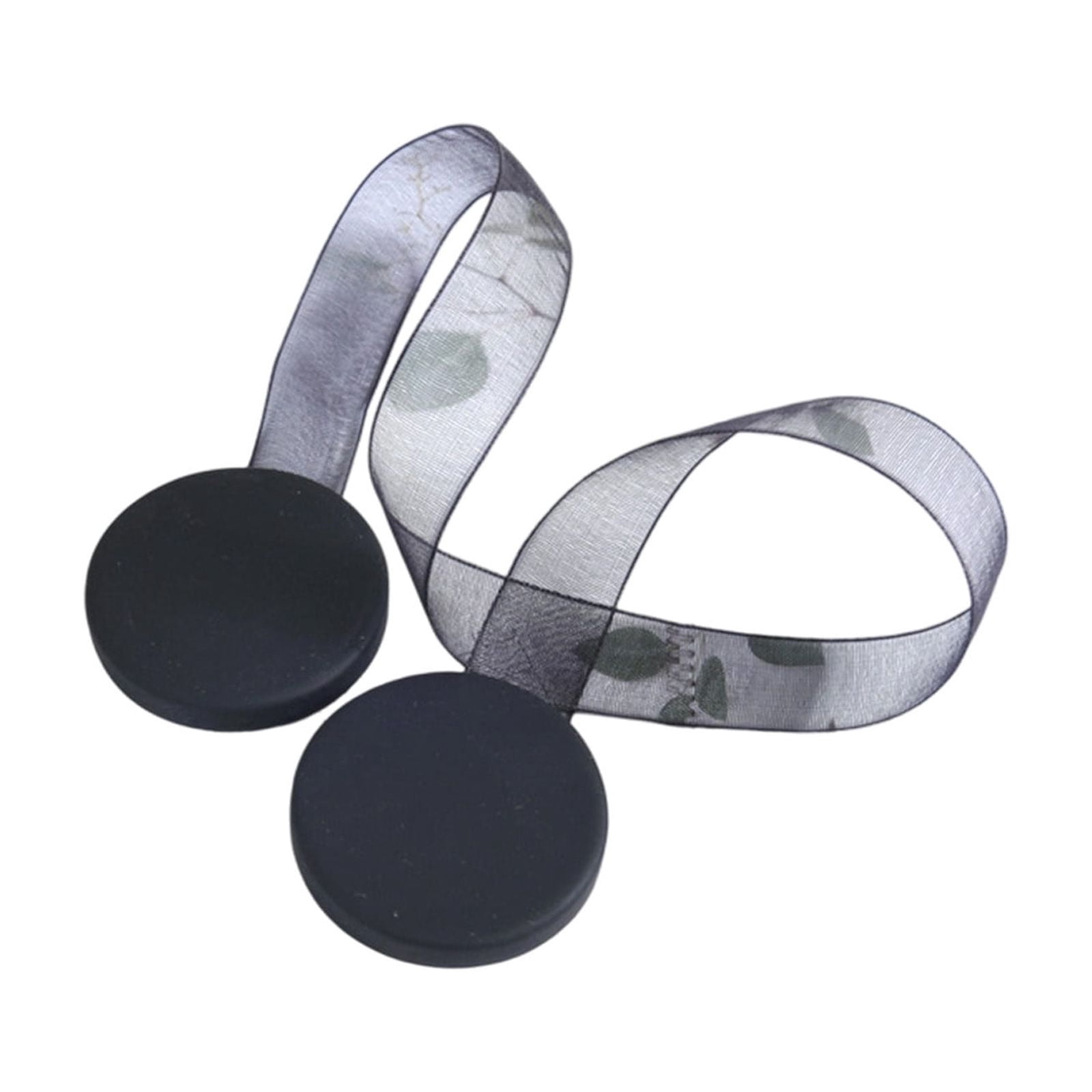 SIYTUAU Magnetic Curtain Tiebacks Holders No Drill Window Drapery Tie ...