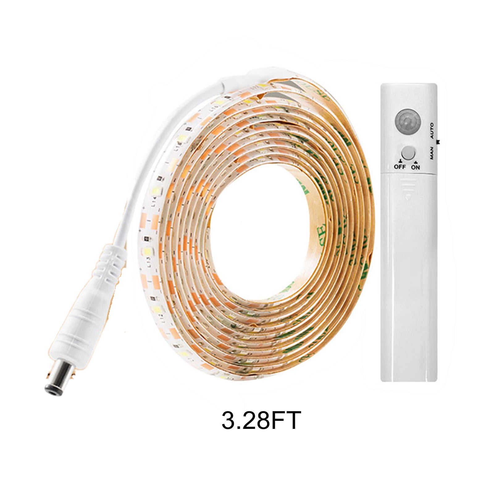 SIYTUAU Motion Sensor Strip Light Led Light Strip Battery Operated Led ...