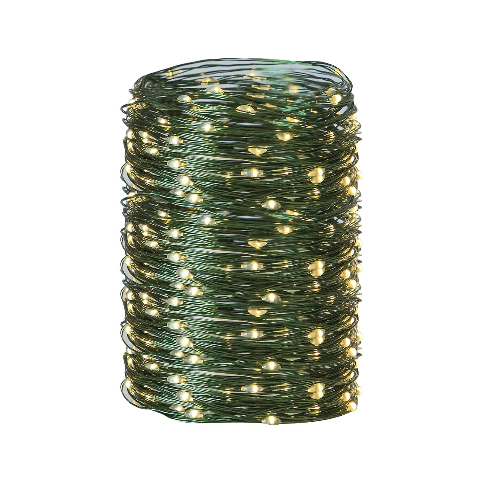 SIYTUAU Outdoor String Lights Christmas Tree Battery Operated 5M 10M ...