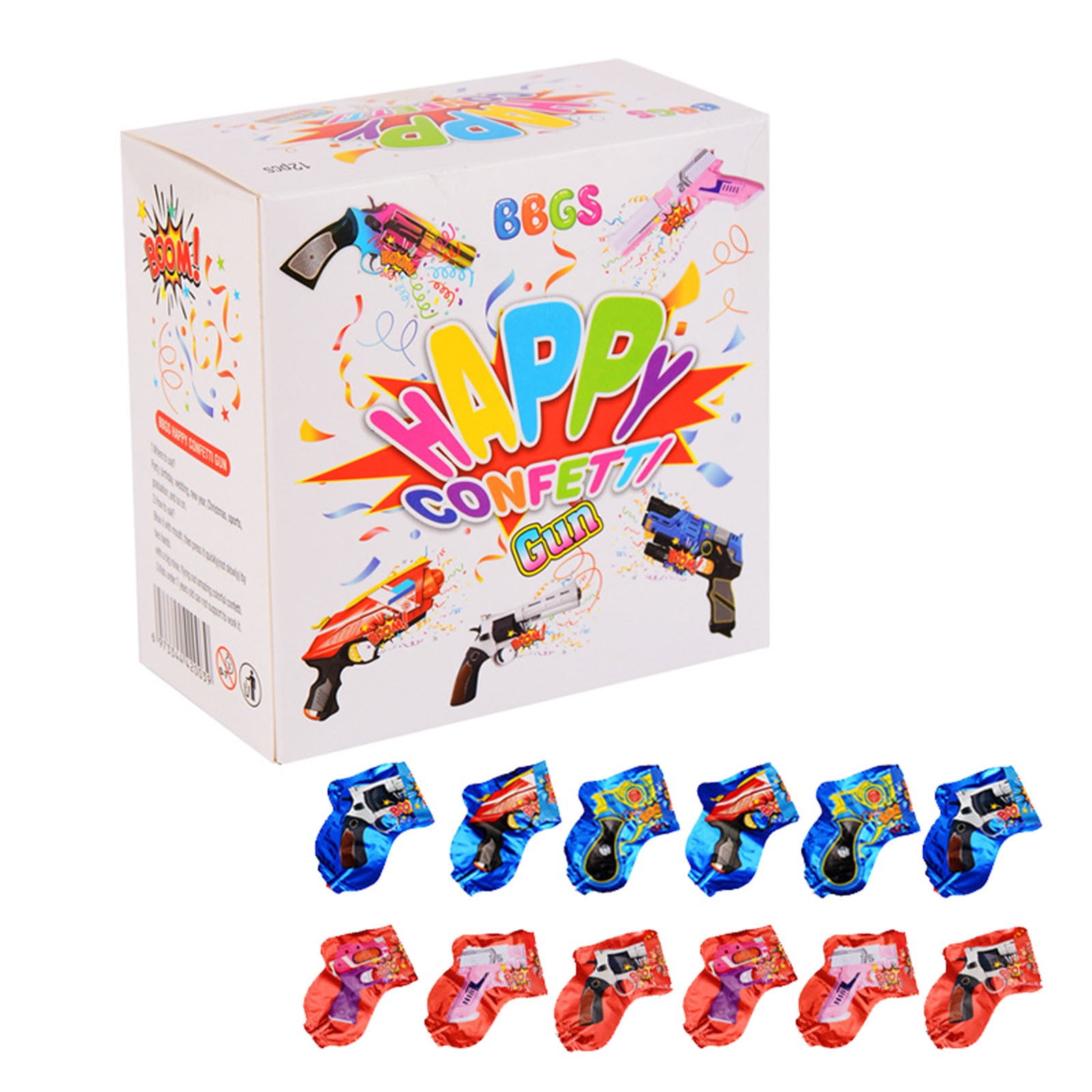 SIYTUAU Party Handheld Confetti Cannon Streamer Shooter Launcher Toy ...