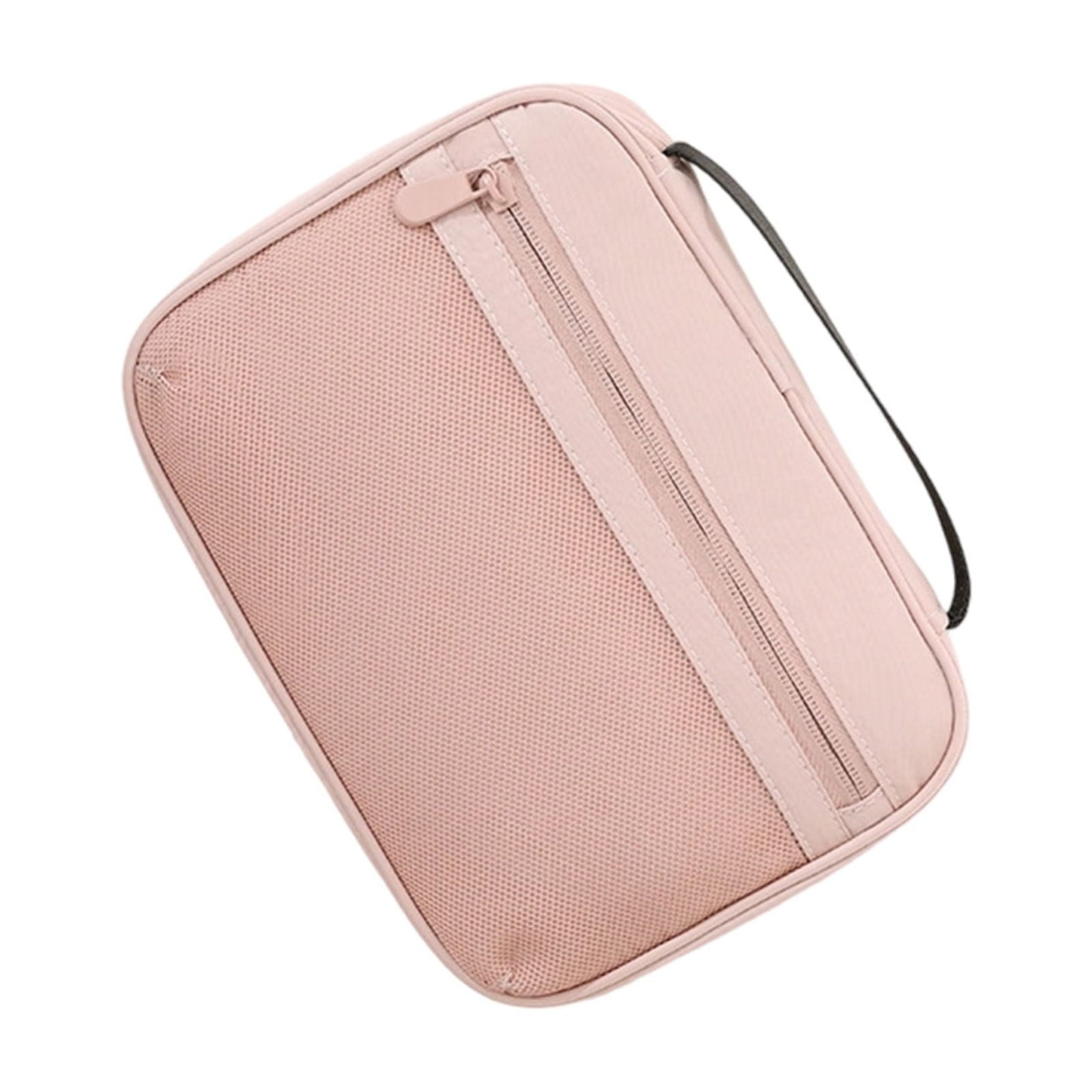 SIYTUAU Pink Storage Bag For Data Cables And Mobile Accessories Nylon ...