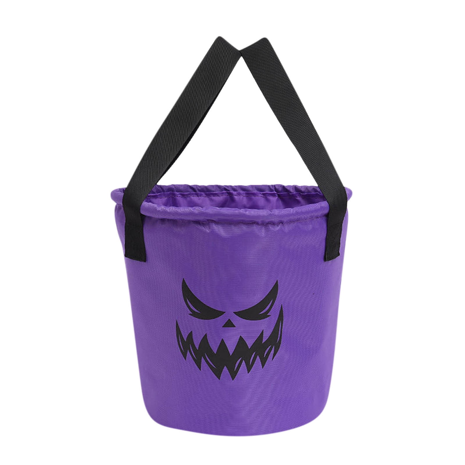 SIYTUAU Purple Halloween Light Up Candy Basket Bag For Kids Trick Or ...