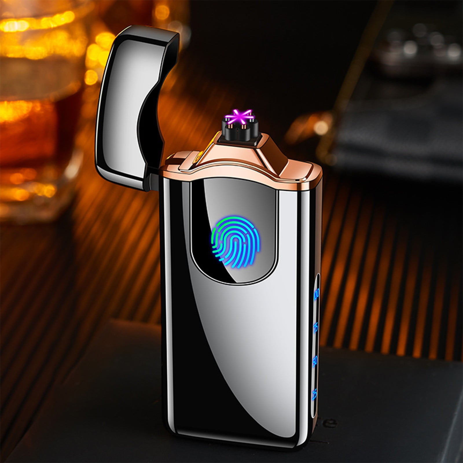 SIYTUAU Rechargeable Arc Lighter Usb Charging Windproof Double Flame ...