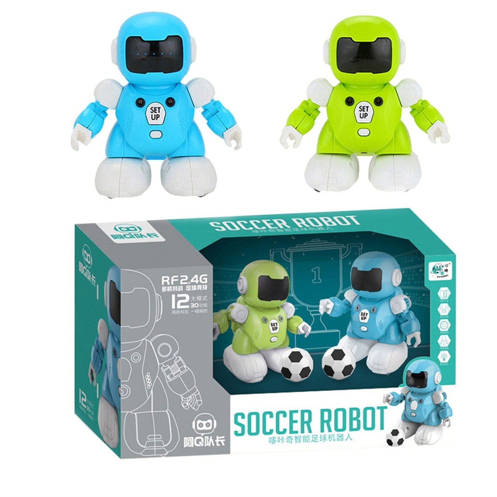 SIYTUAU Soccer Competition Robot Remote Control Rc Football Playing Toy ...