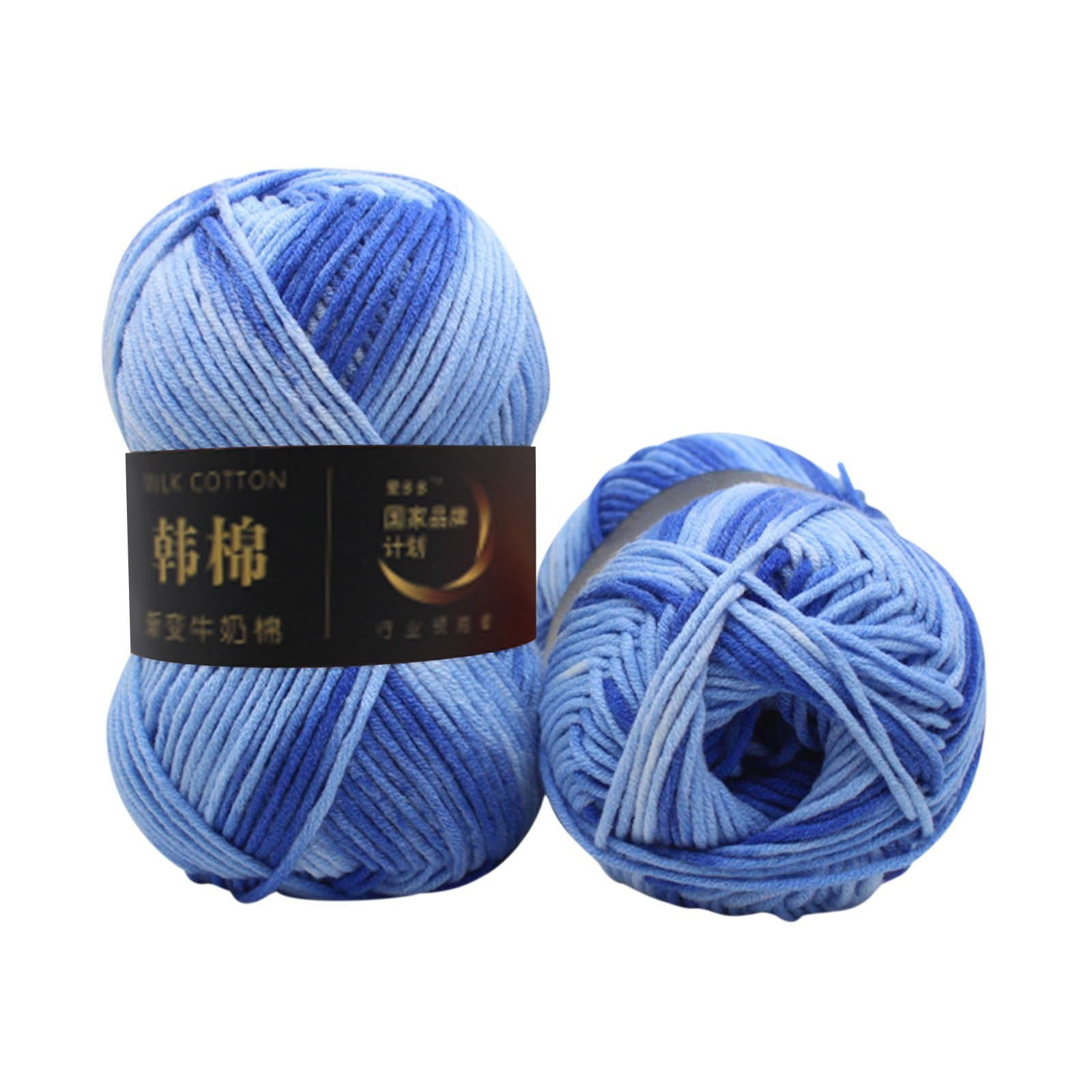 SIYTUAU Soft Wool Yarn For Hand Knitting Milk Cotton Material Color F ...