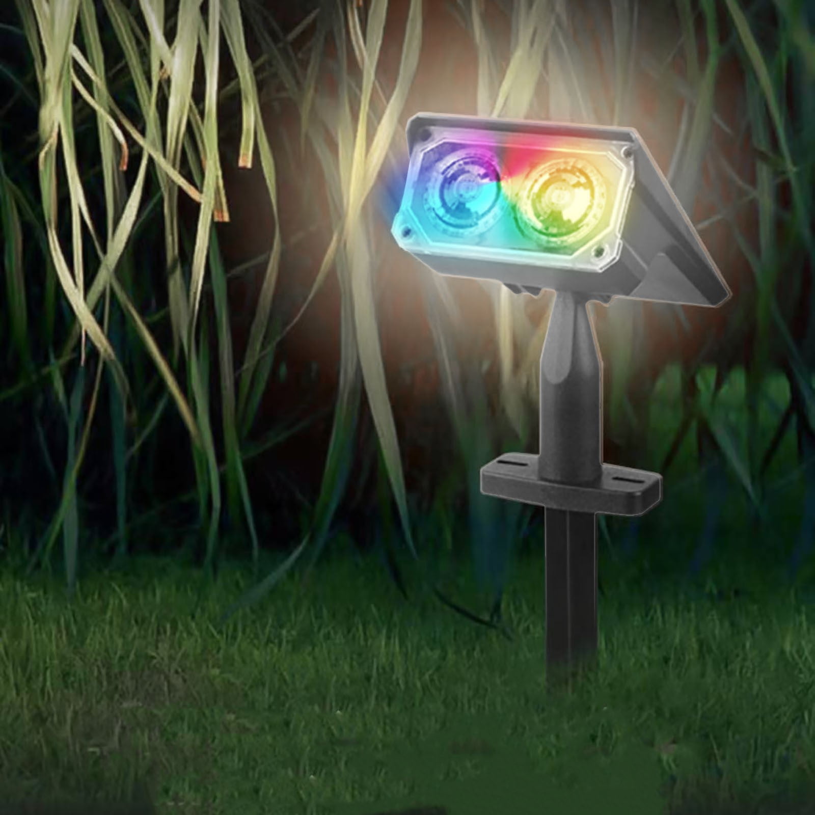 SIYTUAU Solar Led Light Outdoor Wall Lamp Garden Courtyard Decor ...