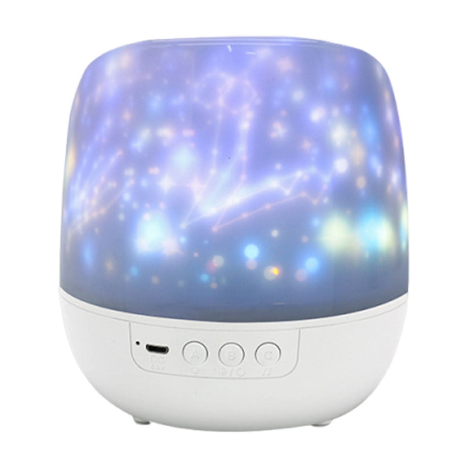 SIYTUAU Star Projector Night Light With Rotating Led Colors Music Box ...
