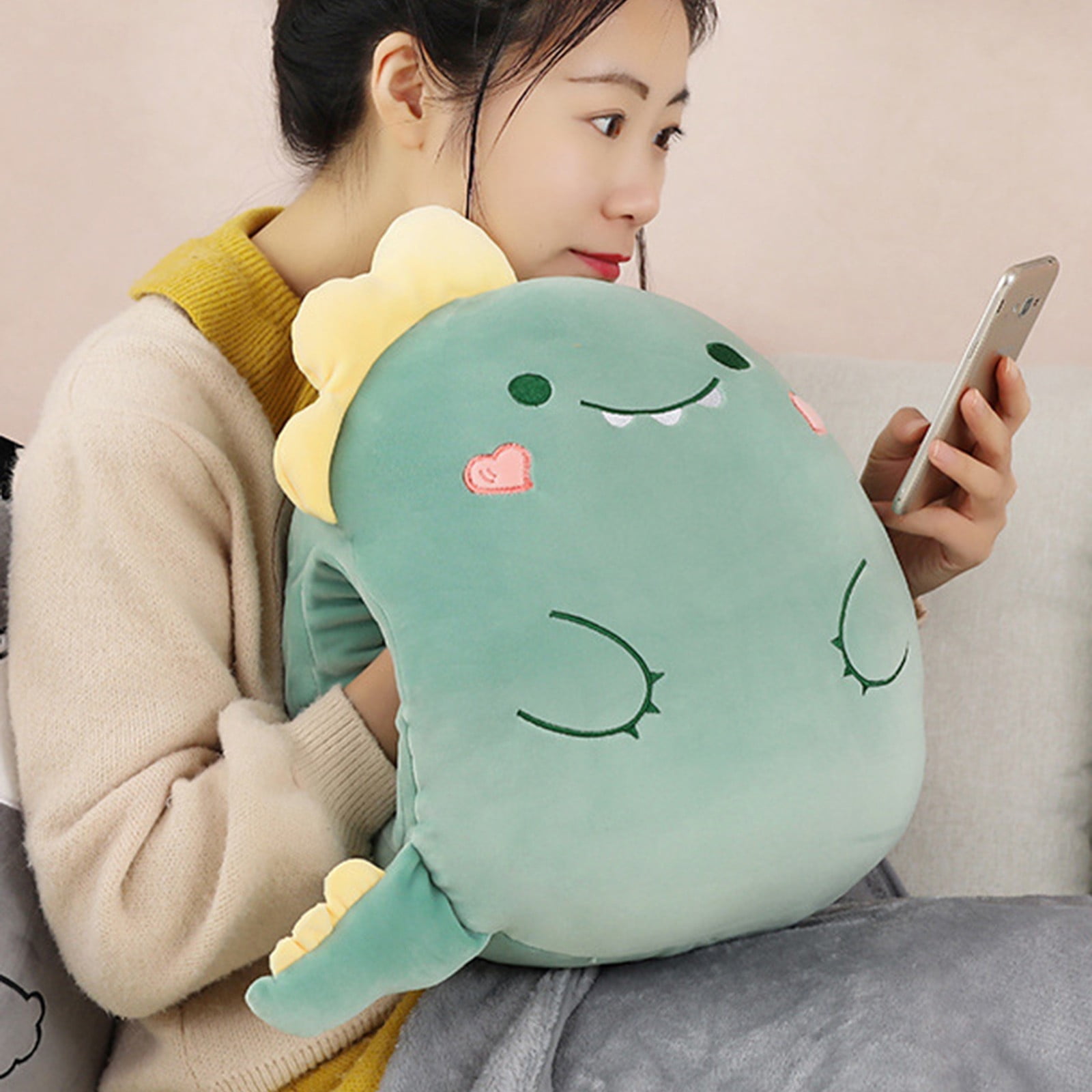 SIYTUAU Stuffed Animal Cute Anime Pillow Plush Soft Hugging Companion ...