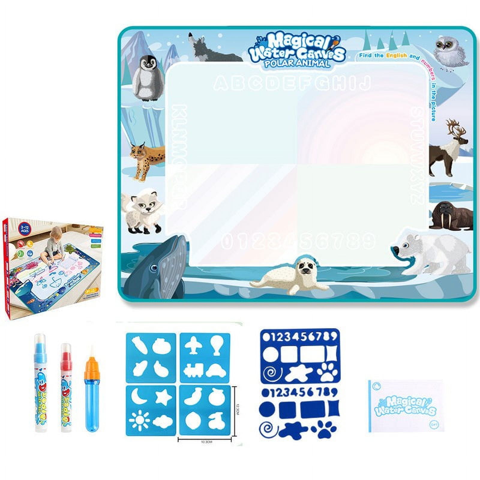 SIYTUAU Water Drawing Mat Style I For Children Reusable Graffiti Board ...