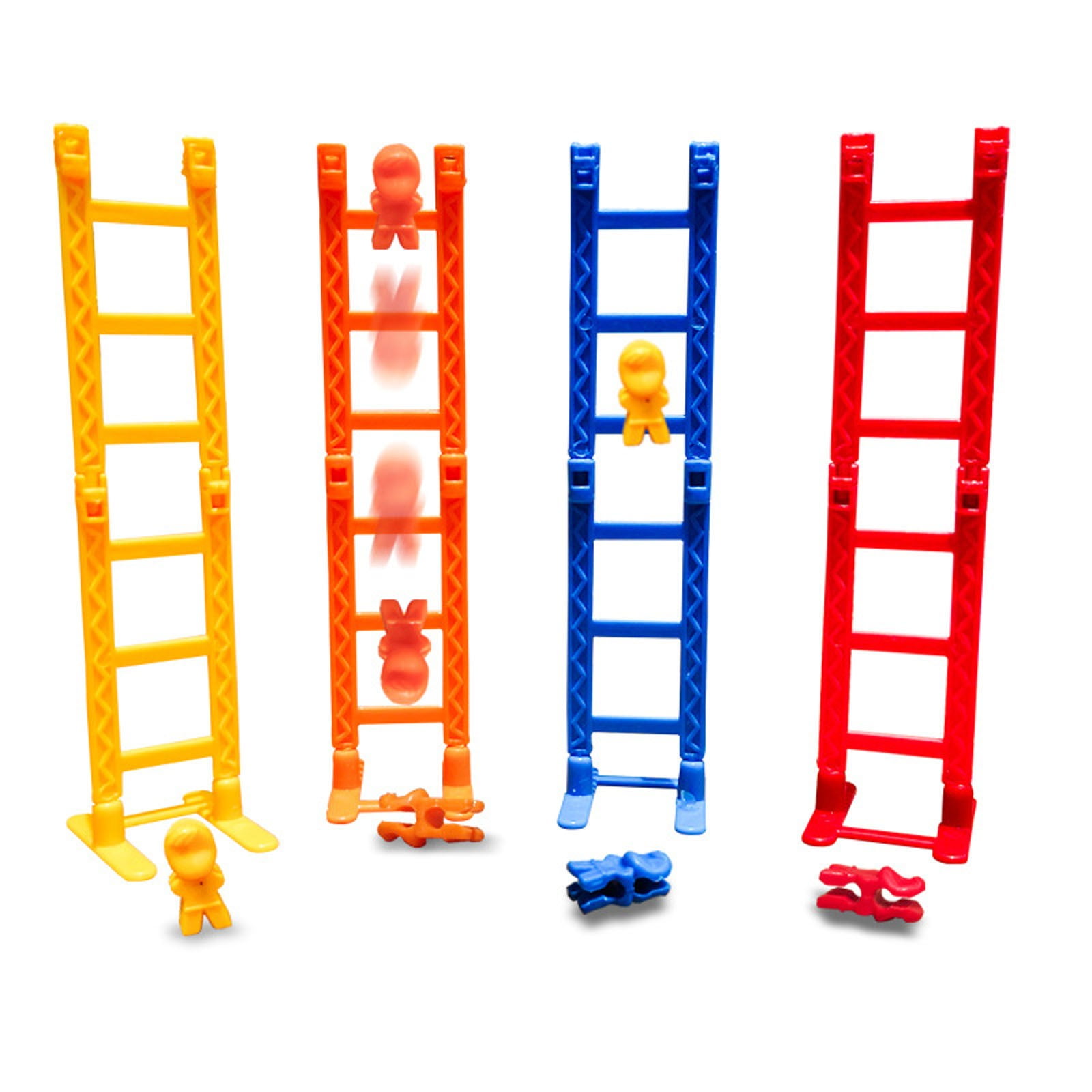 SIYTUAU Wooden Man Climber Toy Desktop Puzzle Balance Game Handmade ...