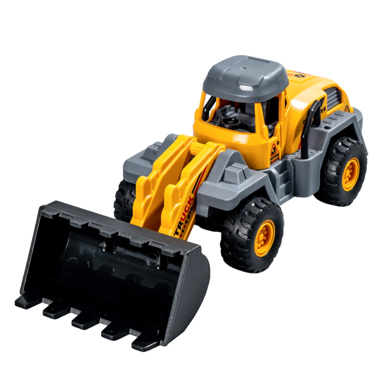 SIYTUAU Yellow Realistic Construction Vehicle Toy For Boys Simulation ...