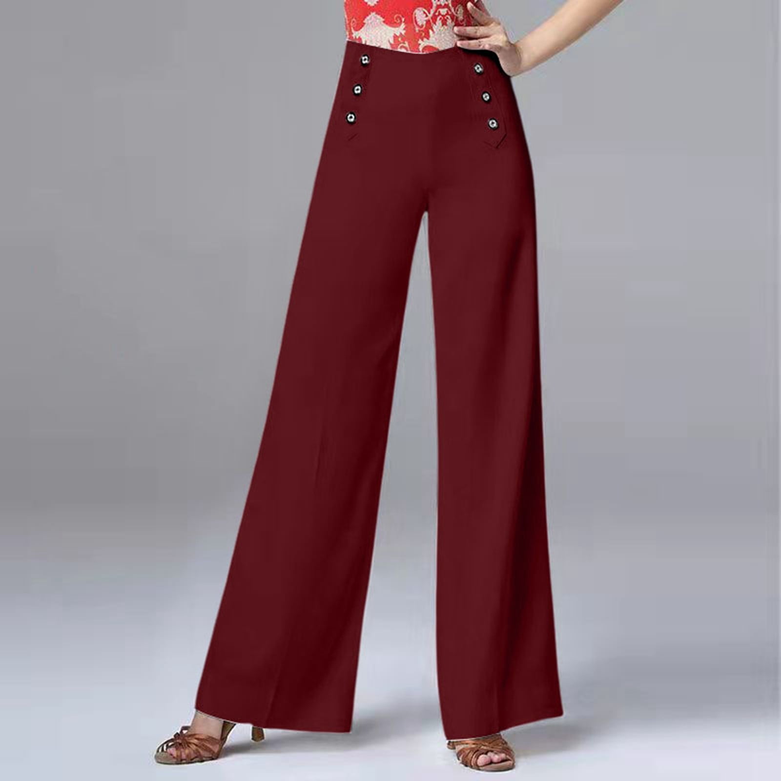 SIYUDAN Women'S Pants Business Casual Outfits For Women Adult Work ...