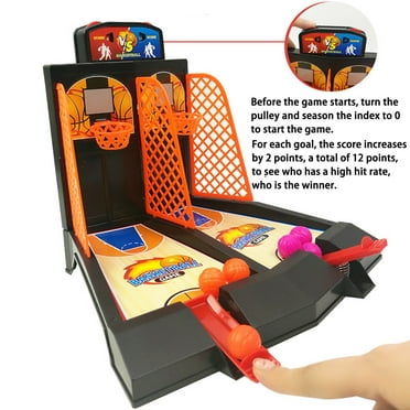 Costway Indoor Electric Single Shot Basketball Arcade Game Machine with ...