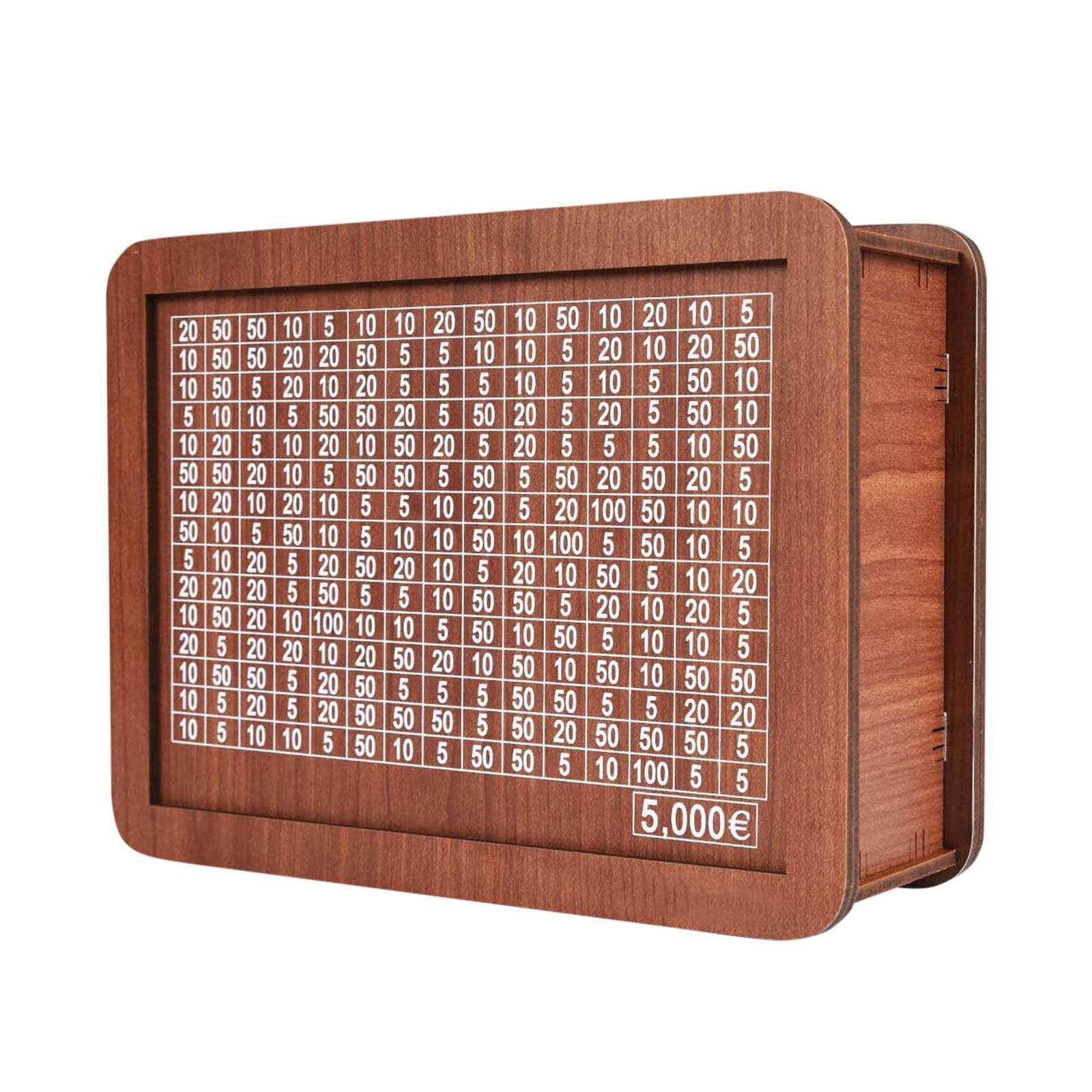 SIfdSeng Mini Stuff Wooden Counter Bank Reusable Digital Counter Bank ...