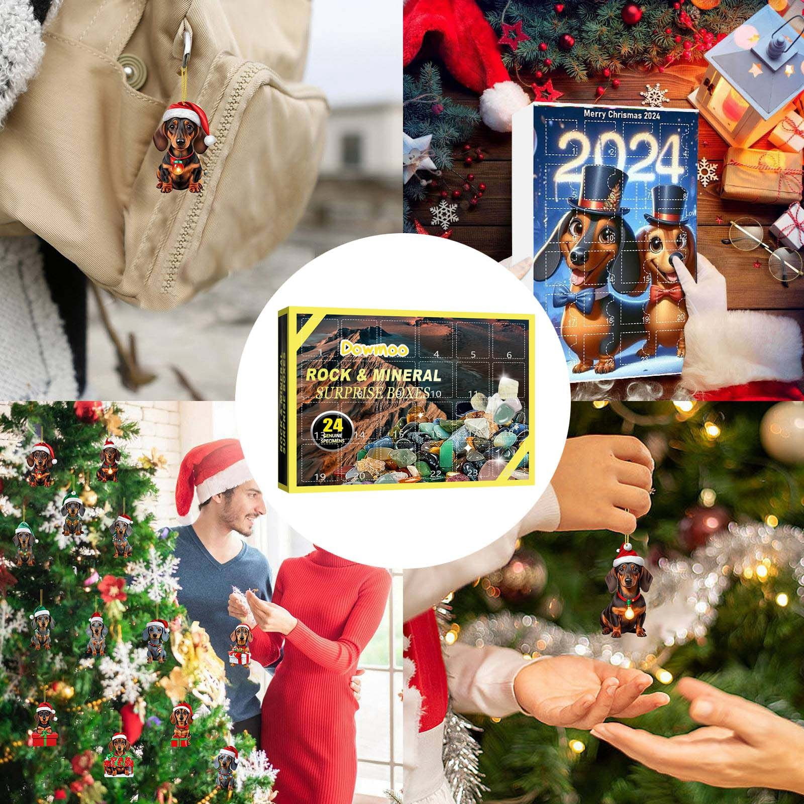 SIfdSeng Ore Blind Christmas Countdown Surprise Toy 24 Days Ore Blind ...