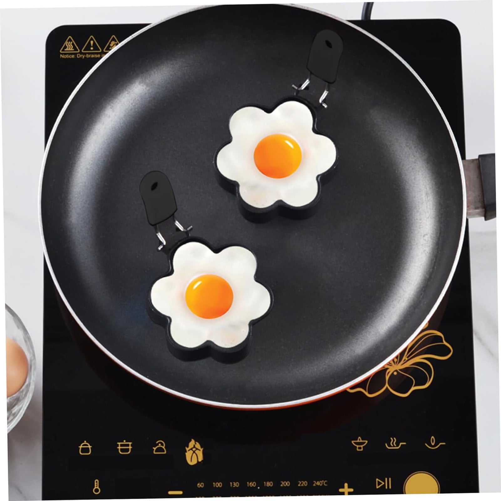 SIfdSeng Vital Farms Hard Boiled Eggs Stainless Steel Omelette Round ...