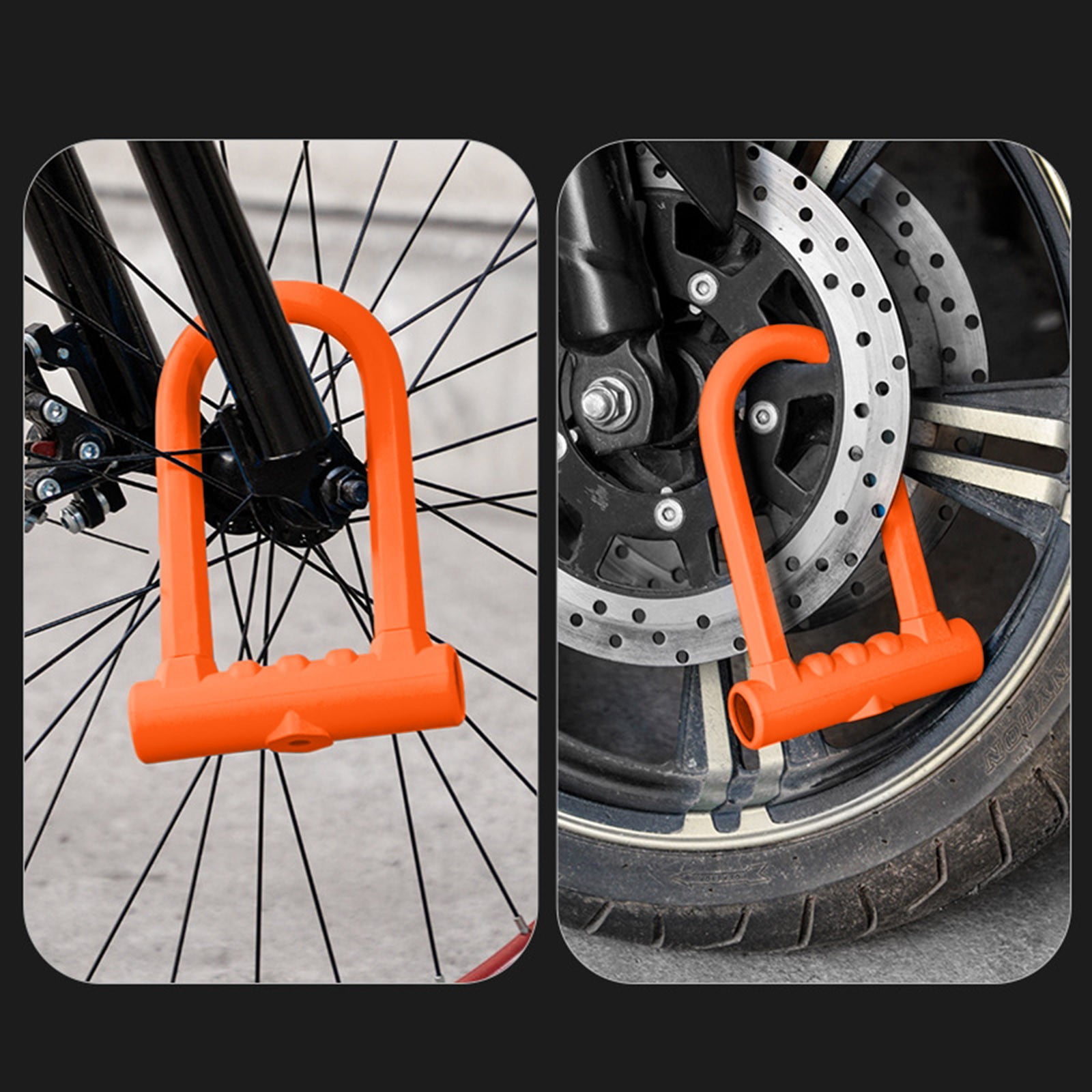 SIfdSeng Womens Electric Bikes for Adults Bike U Type Silicone Lock Electric Car Double Open ...