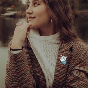 Bling Jewelry Womens Large Letter B Script Initial Pin Brooch Pave ...