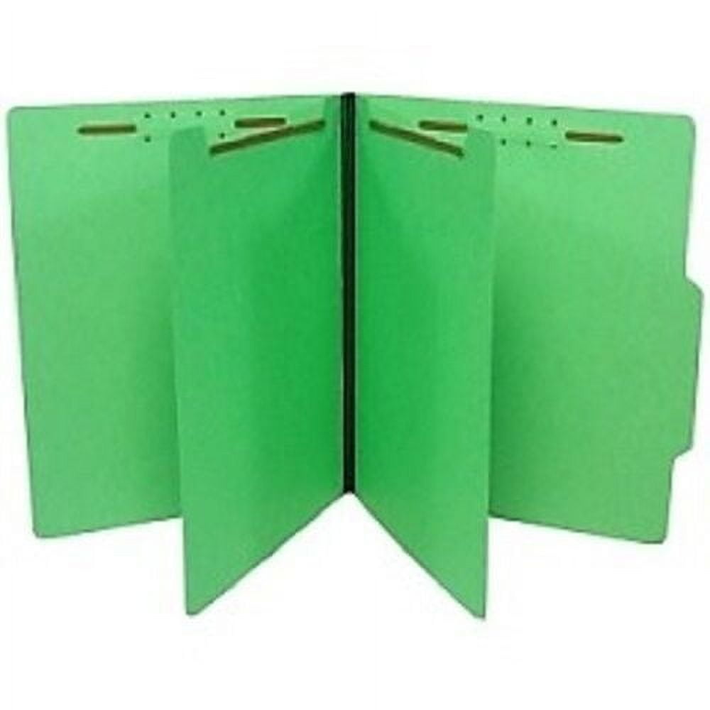 SJ Paper Economy Classification Folders, Letter Size, 6 fasteners ...