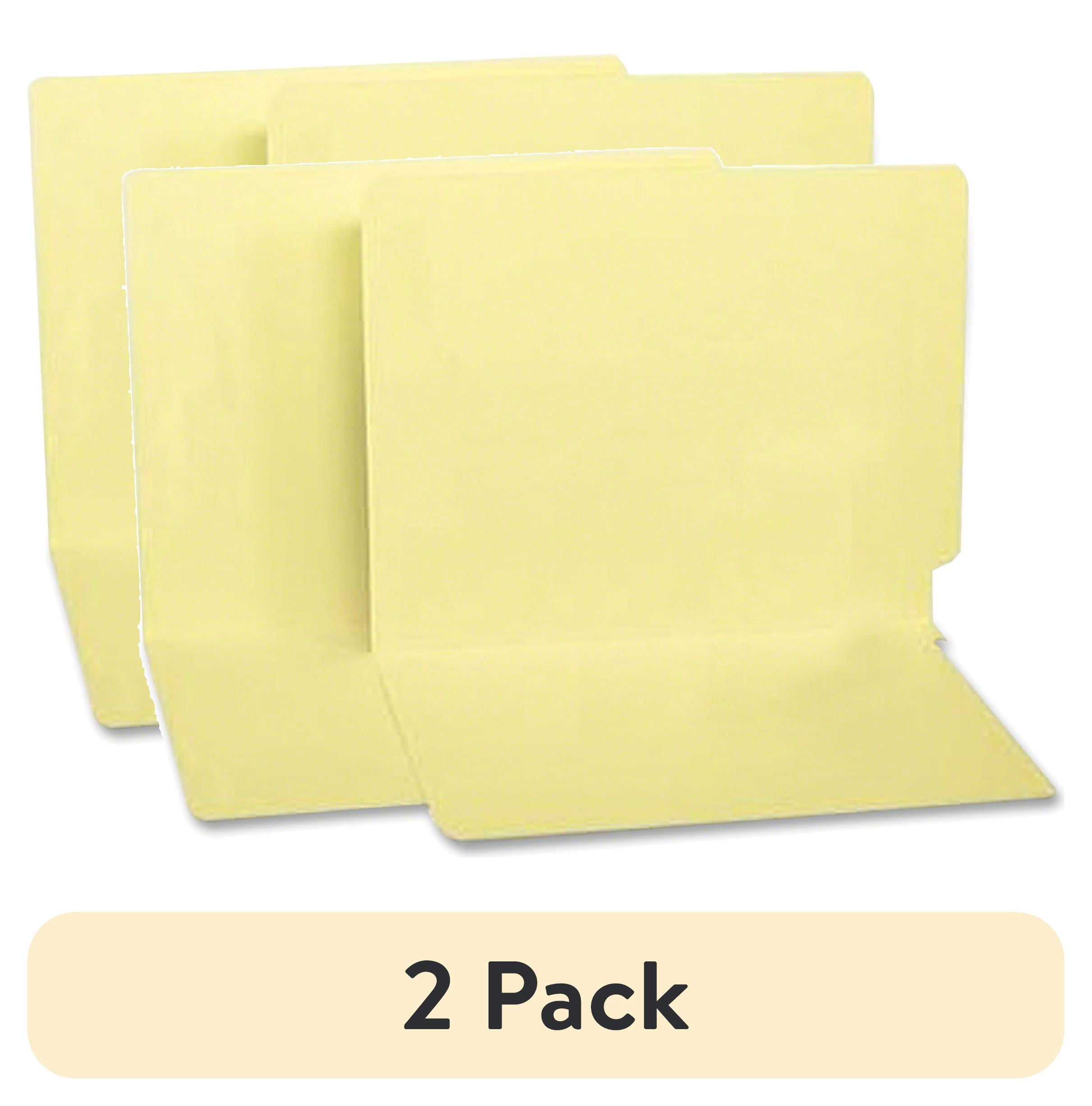 (2 pack) SJ Paper Full Tab Cut Letter Recycled End Tab File Folder ...
