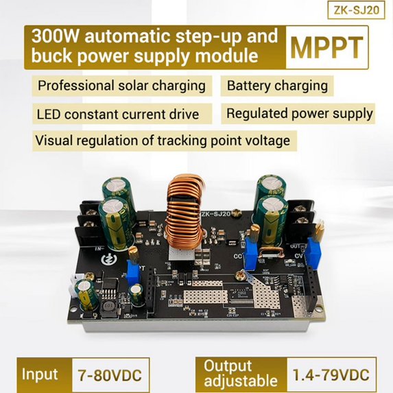 -SJ20 Automatic Step Up Down Module MPPT Buck Boost Converter Power ...