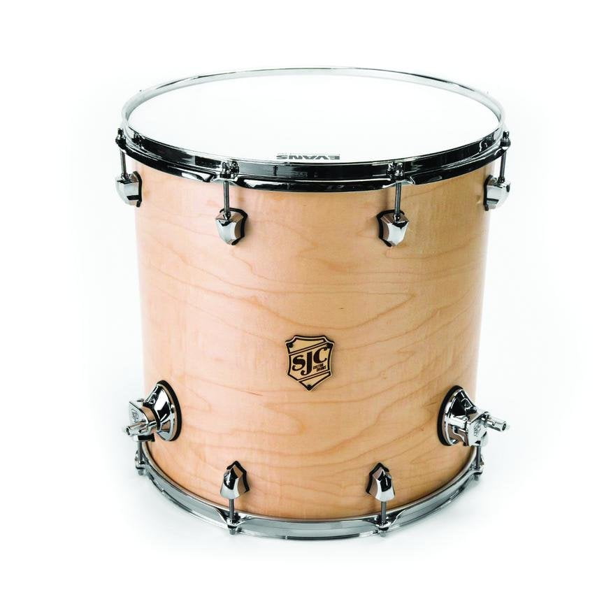 SJC Drums Tour Series 16"x16" Maple Floor Tom - Natural Satin ...