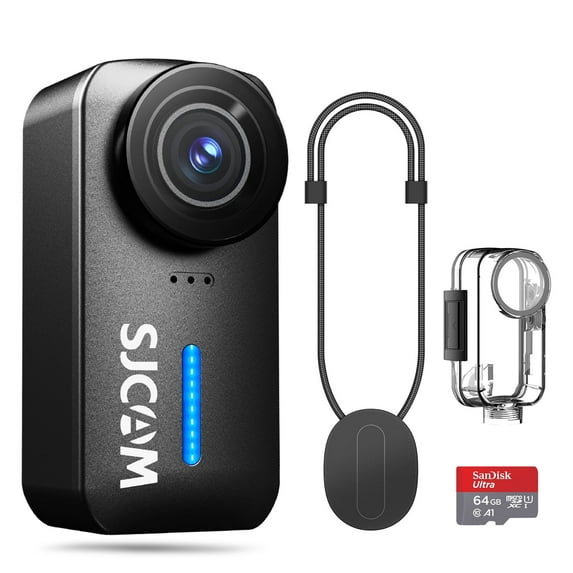 SJCAM C110 4K Ultra HD Action Camera, EIS Stabilization, Waterproof 30M ...
